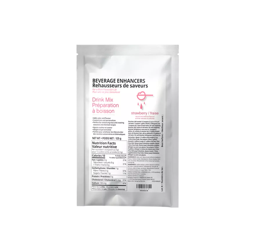 Beverage Enhancers Drink Mix Strawberry 125 g | Herbalife Canada