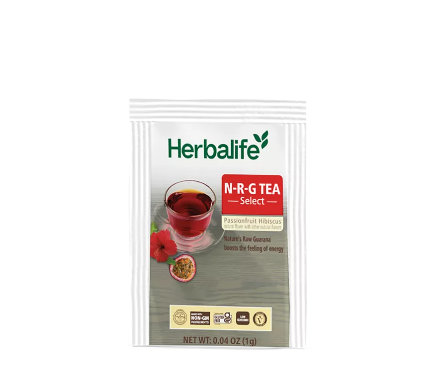 N-R-G Tea Select Parcha con flor de jamaica 30 paquetes | Herbalife ...