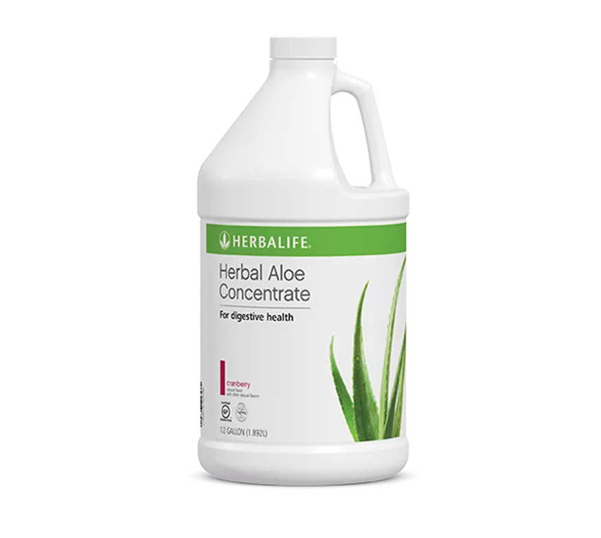 Herbal Aloe vera Drink Concentrate Cranberry Half Gallon | Herbalife U.S.