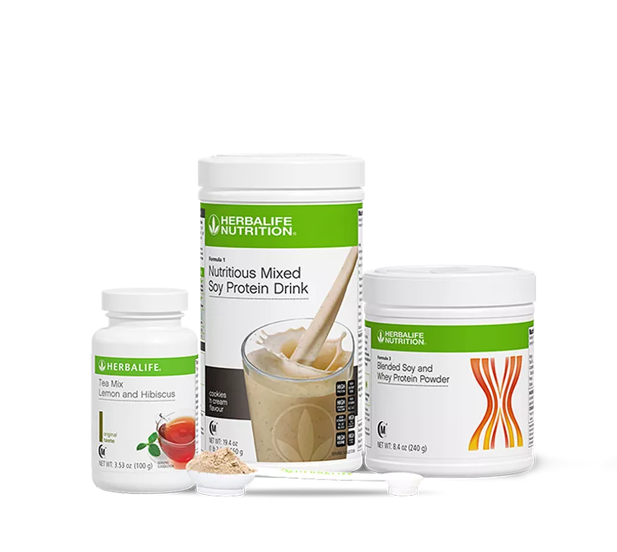 Start Now Pack F1/F3 Serbuk Protein /Campuran Teh (LH 102 g) Kuki dan ...