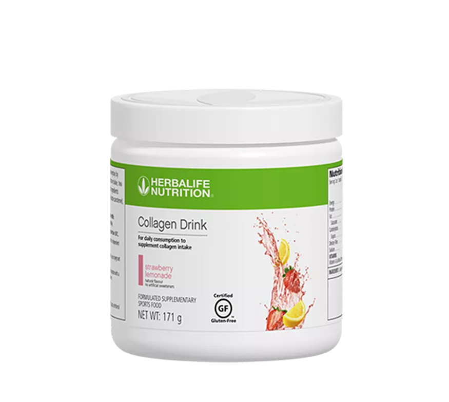 Collagen Drink Strawberry Lemonade 171g | Herbalife New Zealand