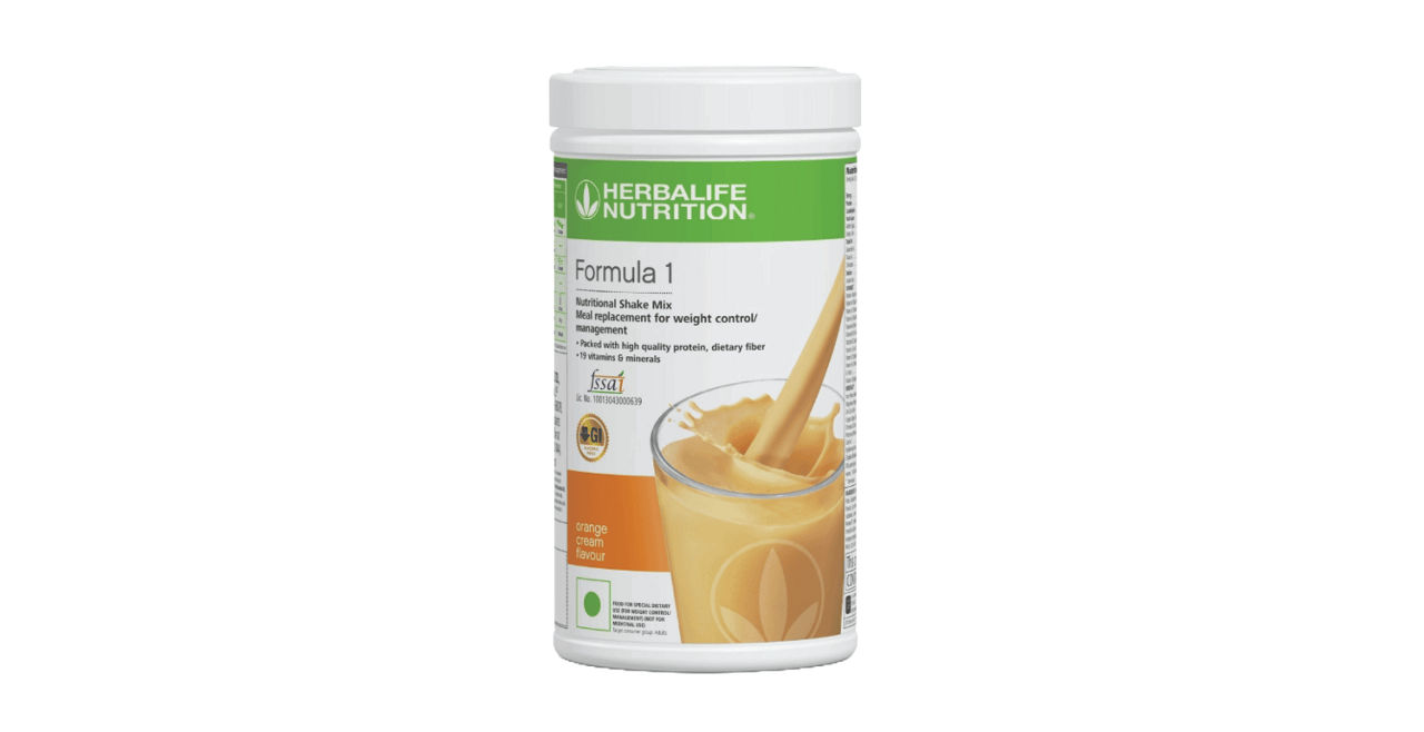 Formula 1 Nutritional Shake Mix Orange Cream flavour | Herbalife India