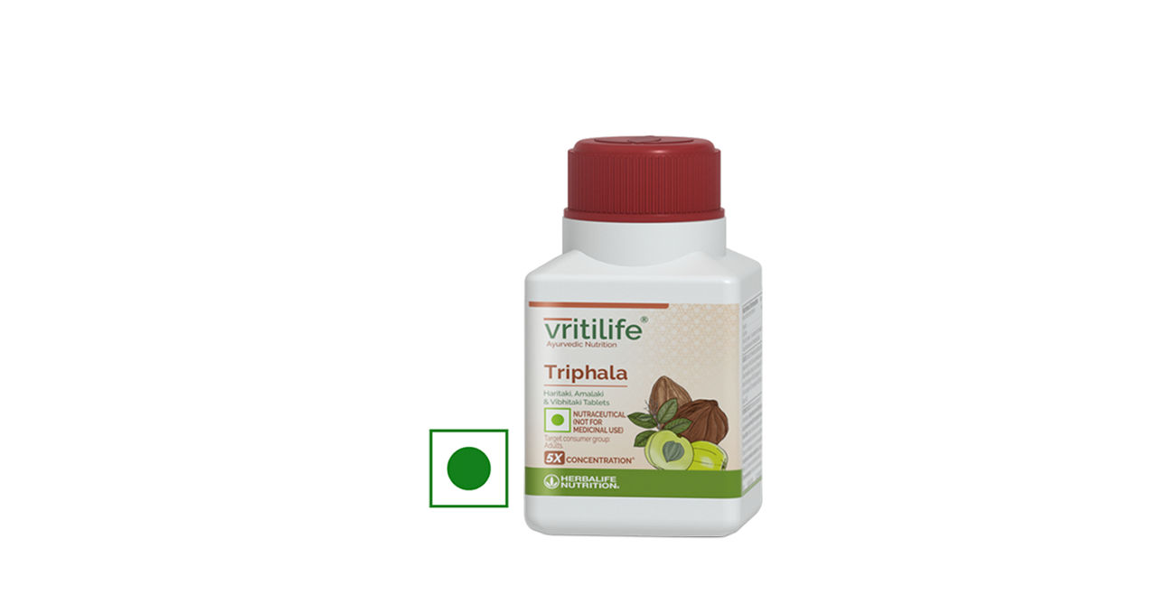 Vritilife® Triphala | Ayurvedic digestive health | Herbalife India