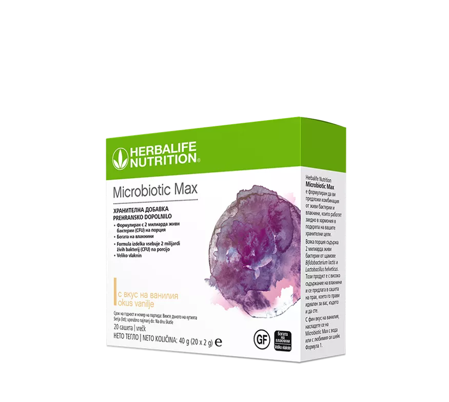 Microbiotic Max Vanilije | Herbalife Slovenija