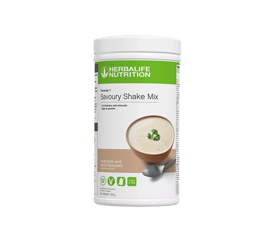 Formula 1 Savoury Shake Mix Mushroom & Herb | Herbalife Namibia